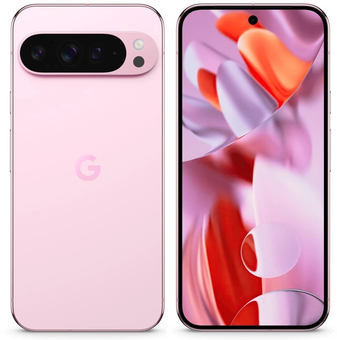Смартфон Google Pixel 9 Pro XL 16/128 Gb, 6.8", Rose Quartz, розовый