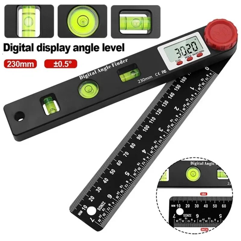 Цифровой угломер LETIITTGOO digital inclinometer — фото 1