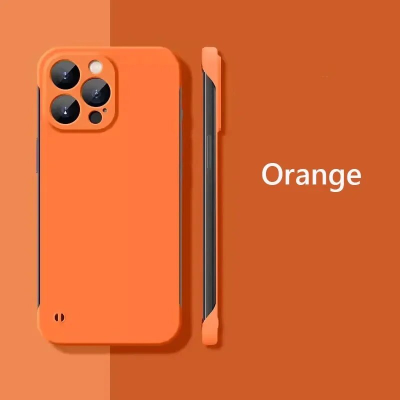 Оранжевый чехол для iPhone 16 Pro Max
