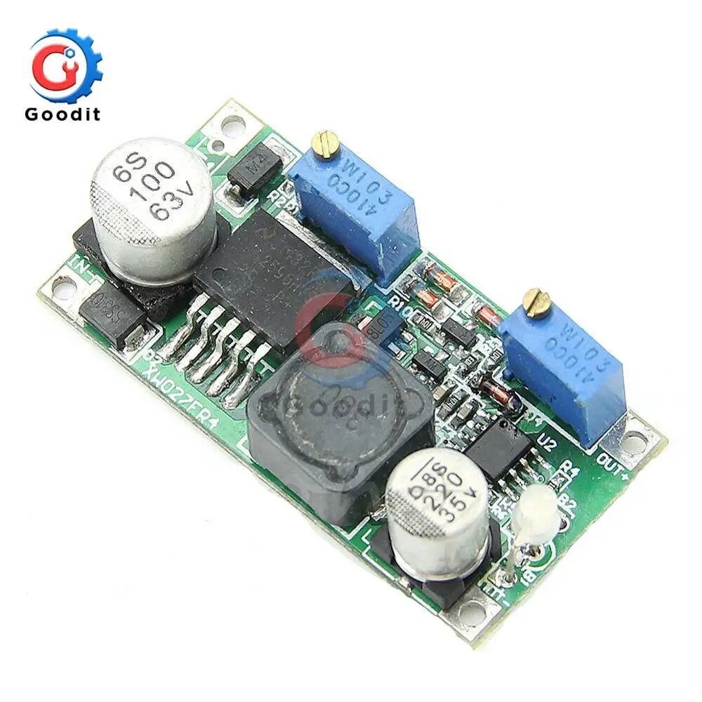Gaqqee DC/DC LM2596HVS понижающий модуль 50В 3А