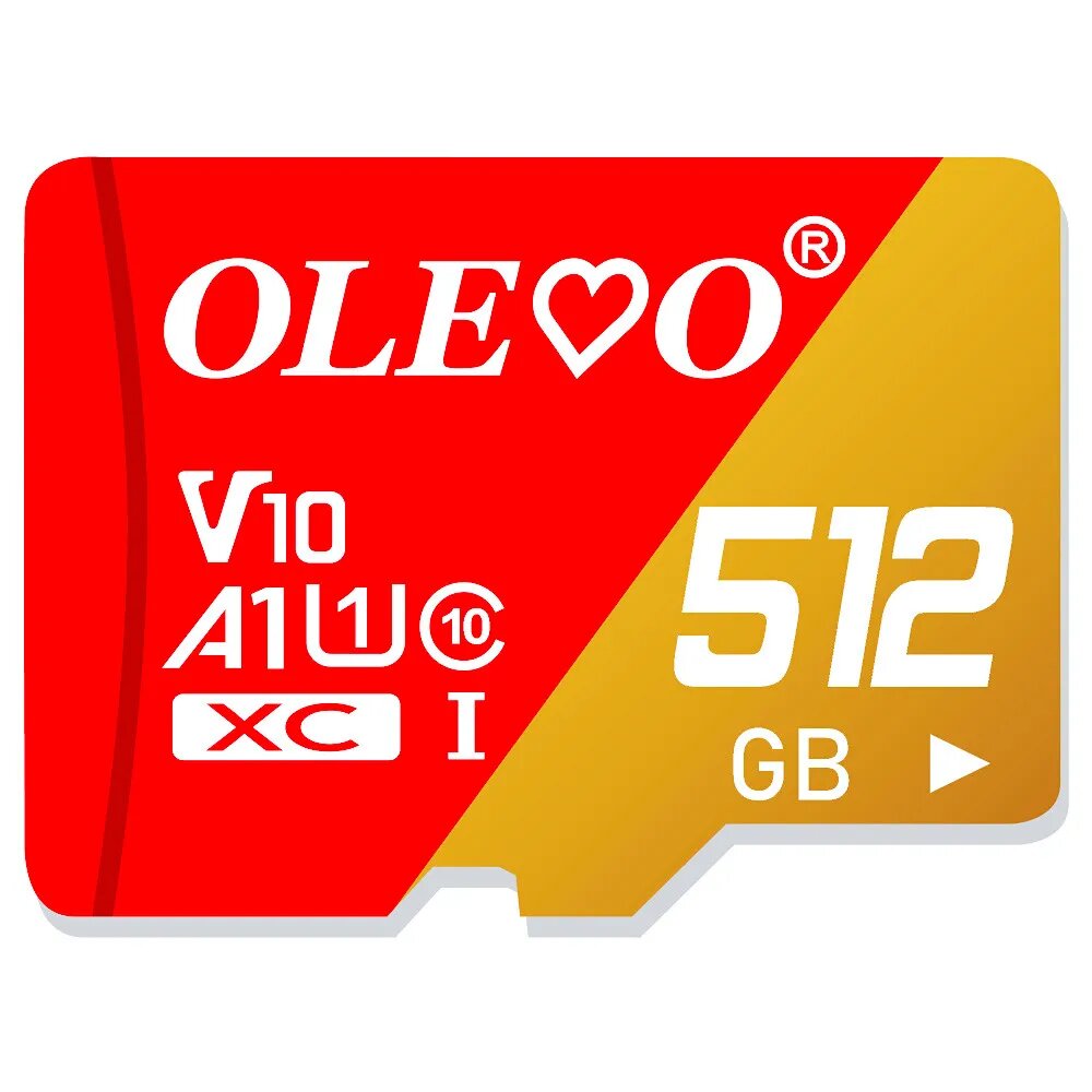Карта памяти Olevo 512GB V10 A1 MicroSD XC