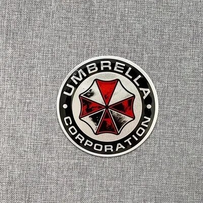 Наклейка на авто Umbrella Corporation, цвет 2