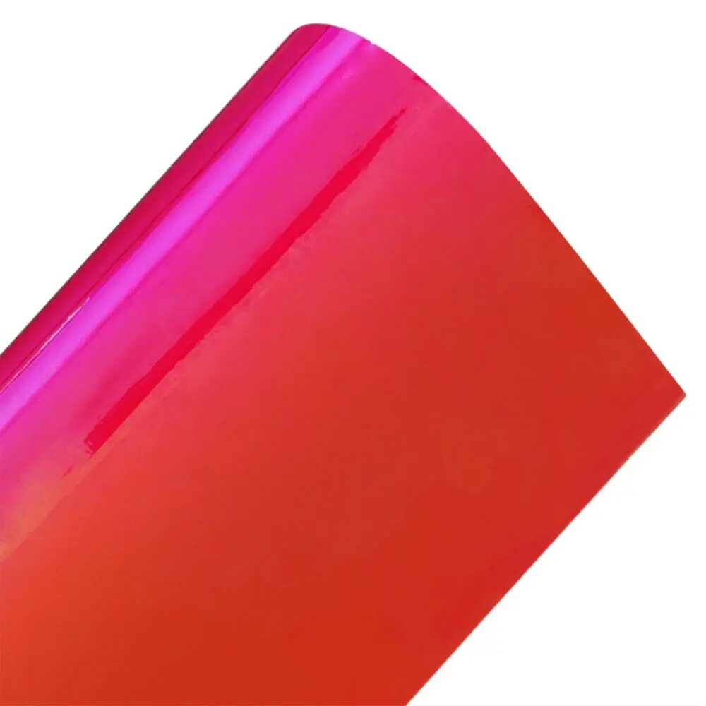 Хамелеоновая голографическая пленка для декорирования Розовый, COL011