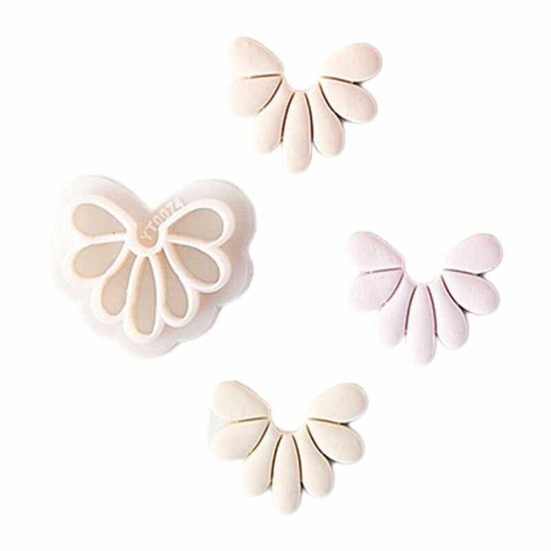 Форма для серег лепестки