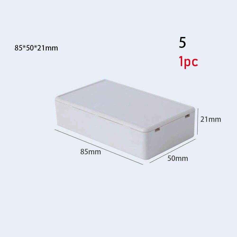 22, размеры, высококачественная коробка для проекта, электронная коробка для проекта, АБС-пластик, водонепроницаемая крышка, корпус для инструментов, коробки 8 размеров