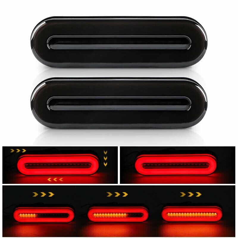 Задний фонарь 3 в 1, фонарь для заднего хода, задний фонарь для заднего хода, задний фонарь для автомобиля, грузовика, прицепа, трактора, ATV, UTV 2pcs