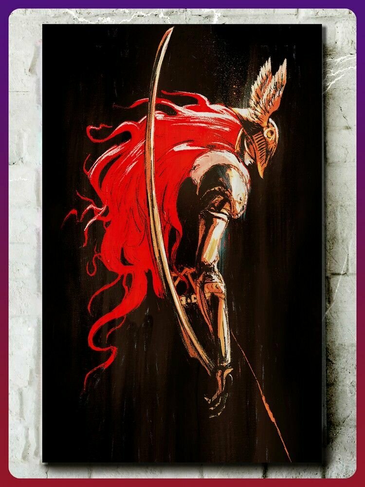 Картина интерьерная на дереве Игры Dark Souls - 62412169