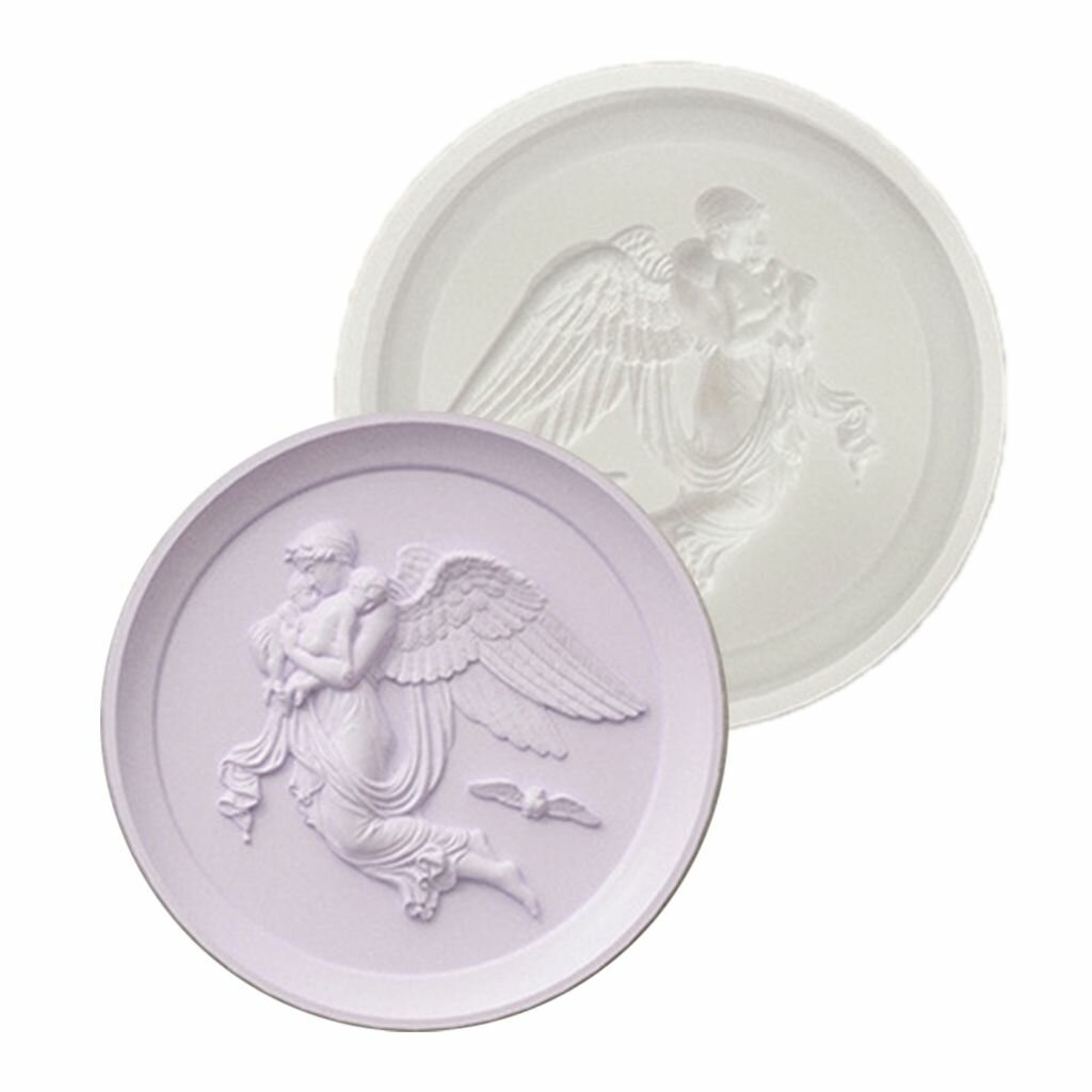 Силиконовая форма с тиснением в виде Ангела-Тип 3