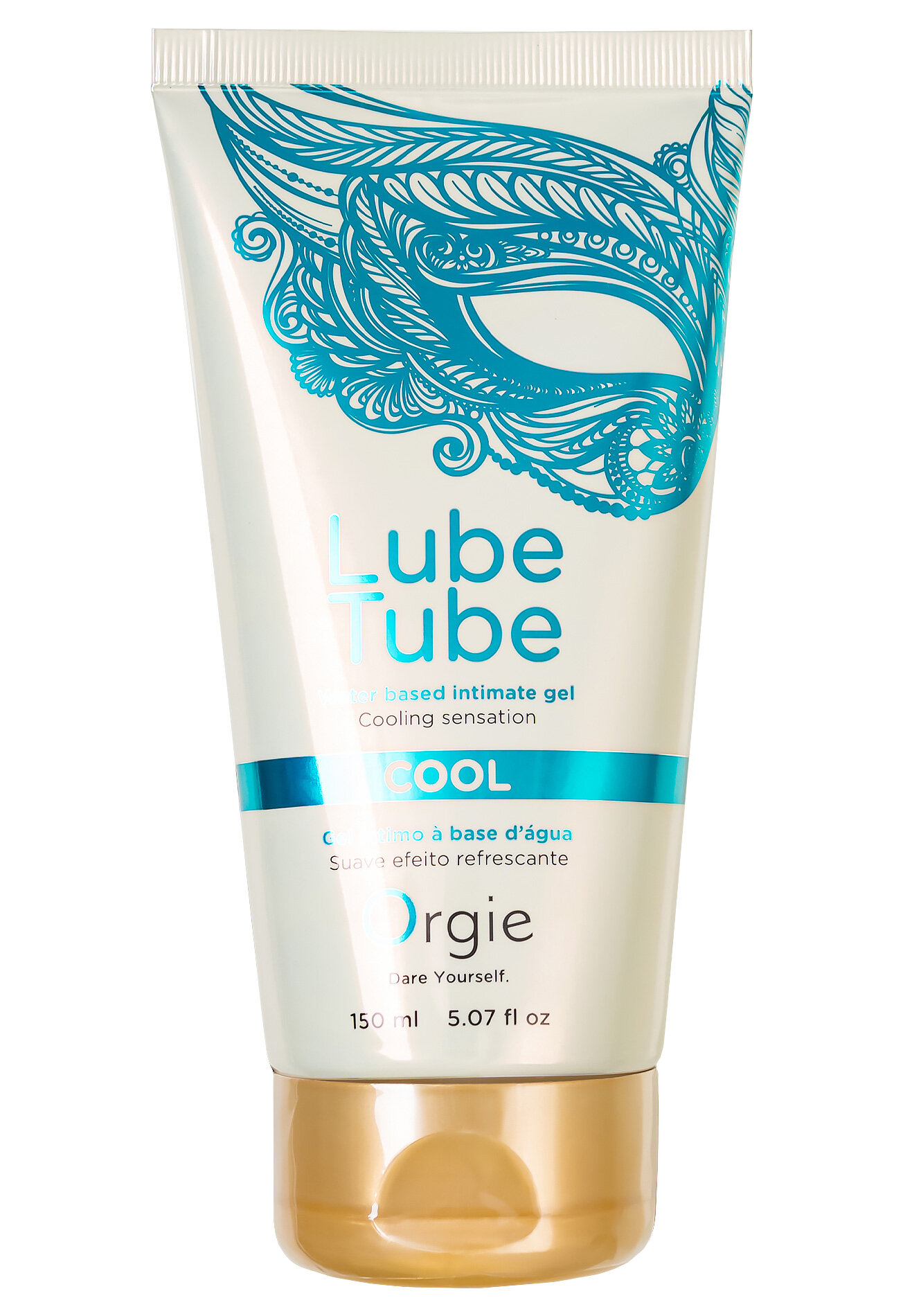 Интимный гель на водной основе с охлаждающим эффектом Lube Tube Cool, 150 мл
