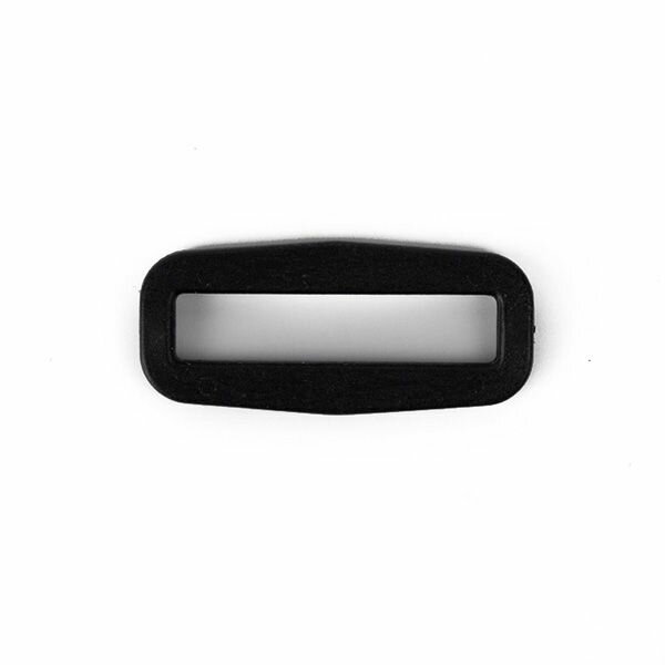 Рамка 1-щелевая 40мм черная (шлевка) усиленная, 2 штуки