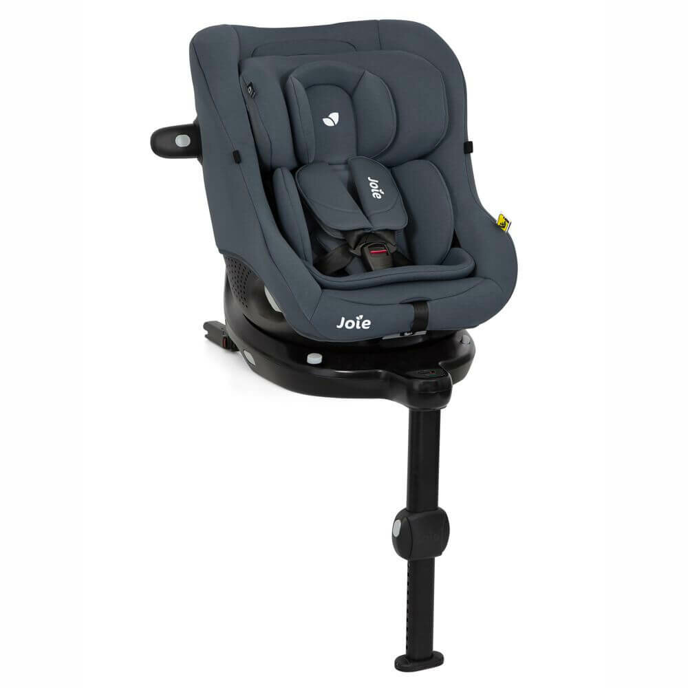 Joie i-Pivot 360, автокресло с рождения до 3-4 лет гр.0-1 (0-18 кг), цвет Dark Slate