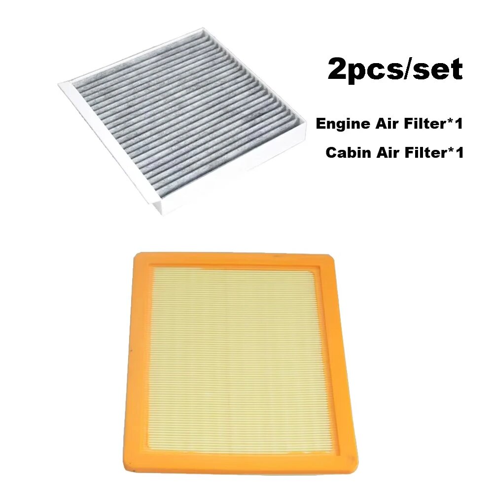 Комплект фильтров из 2 шт. для MG 5 1.5L 180DVVT 2020-2023, детали SAIC ROEWE i5/i6 PLUS 1.6L 2019-2022, воздушный фильтр салона двигателя 10487777