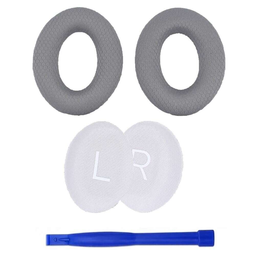 Наушники, Чехол для наушников Bose QC45 с сетчатым покрытием - серый, 1 пара