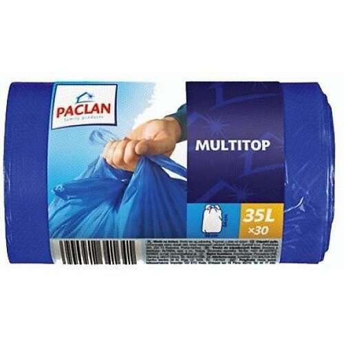 Мешки для мусора PACLAN Multi-Top, 35 л, 30 штук (403050/513641/402082/402080)