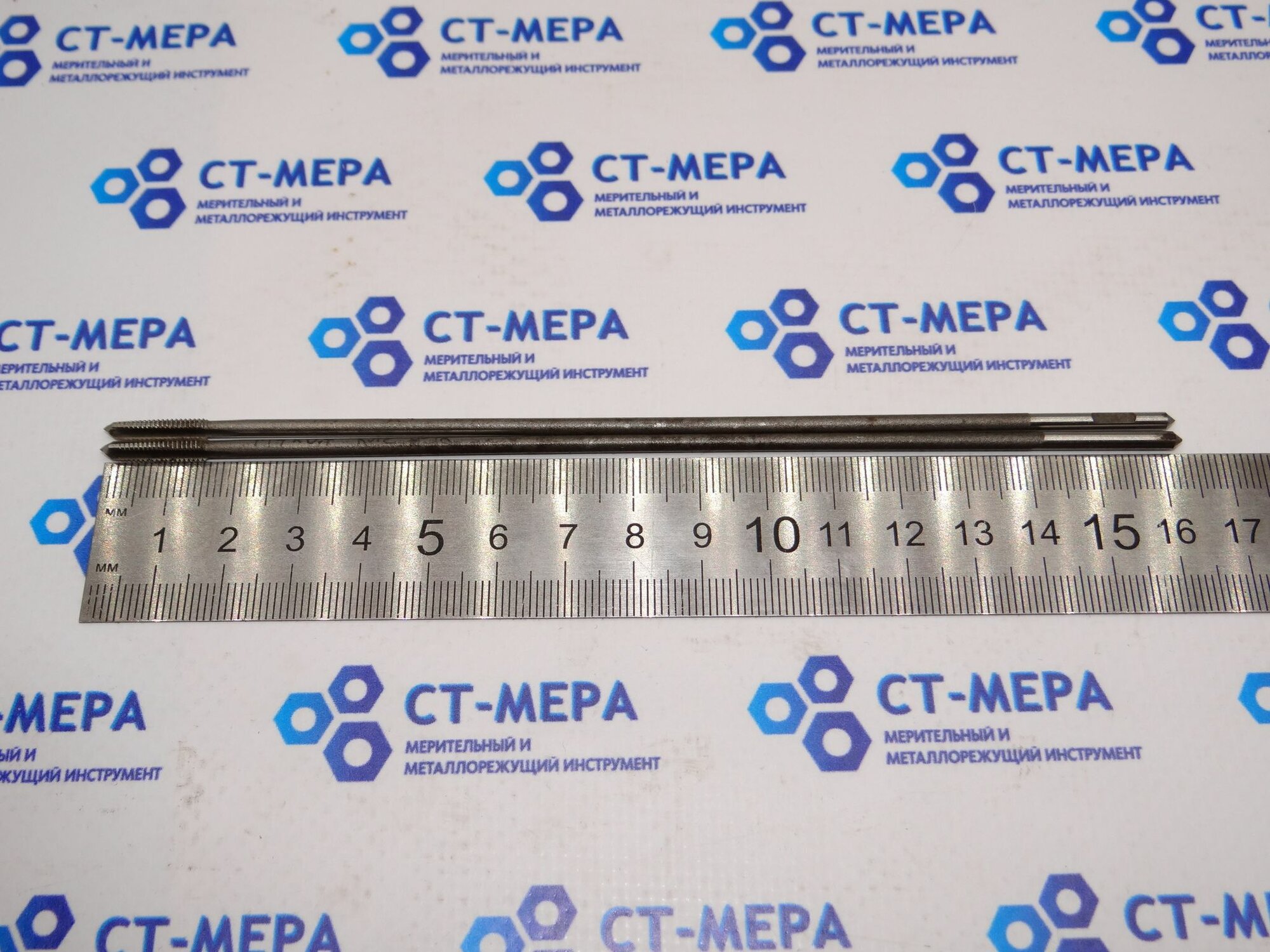 Метчик гаечный М4х0.7 кл.2 Р18 L 160мм под ЧПУ