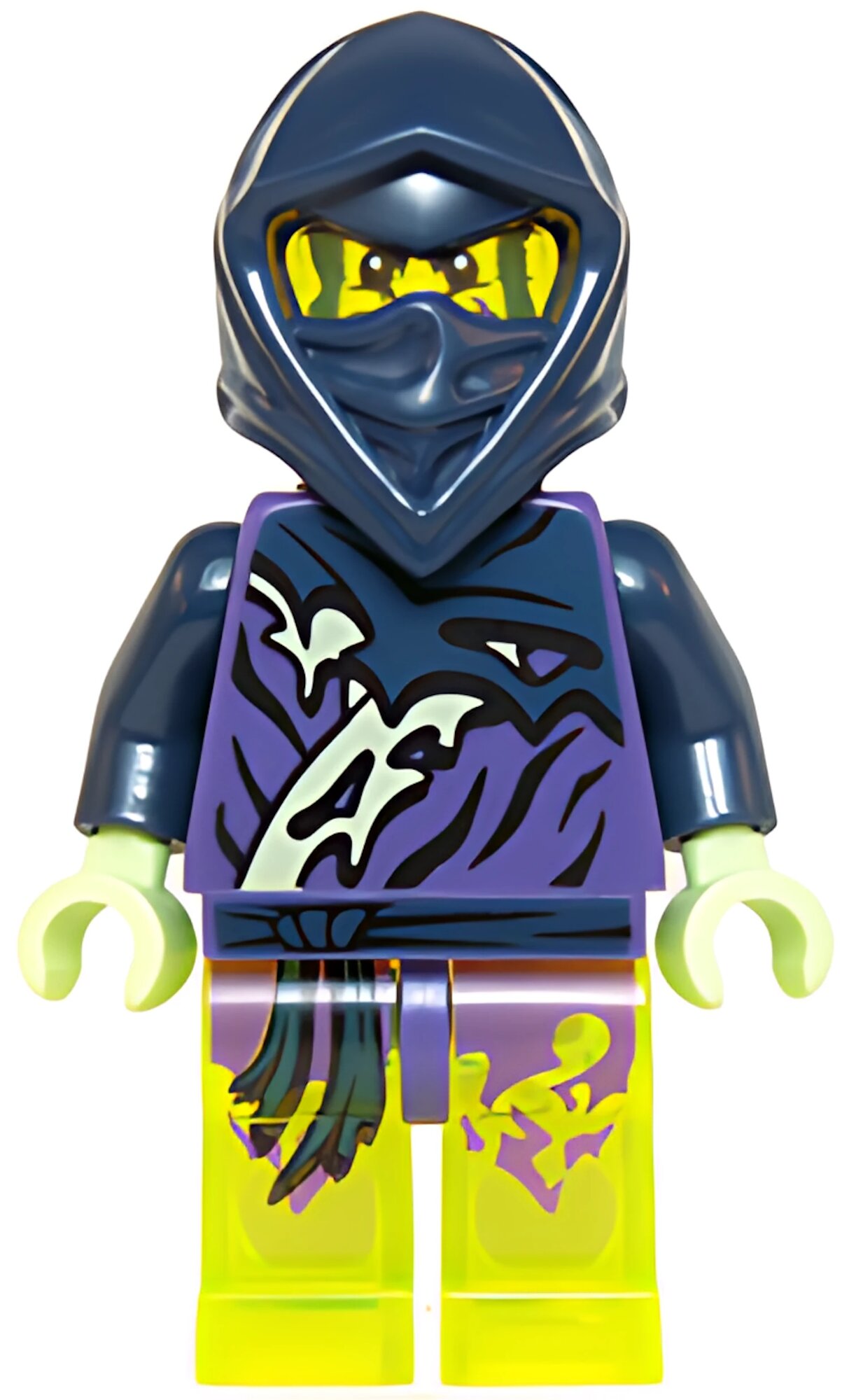 Минифигурка Lego Ninjago Ghost Ninja Hackler / Ghost Warrior Yokai (Scabbard) njo144