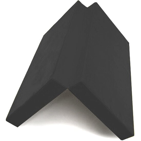 Мат Кмс № 3 (100 х 100 х 10) складной чёрный