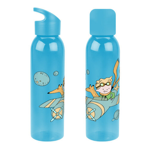 Бутылка для воды «Маленький принц- Звездное путешествие» (голубой)