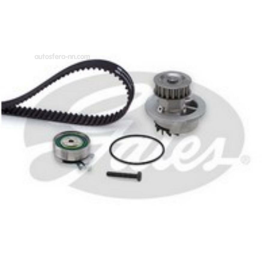 GATES KP15310XS Комплект ГРМ с помпой OPEL ASTRA/CORSA/VECTRA 1.2/1.4/1.6 <=2005 (1 ролик + ремень 111з.)