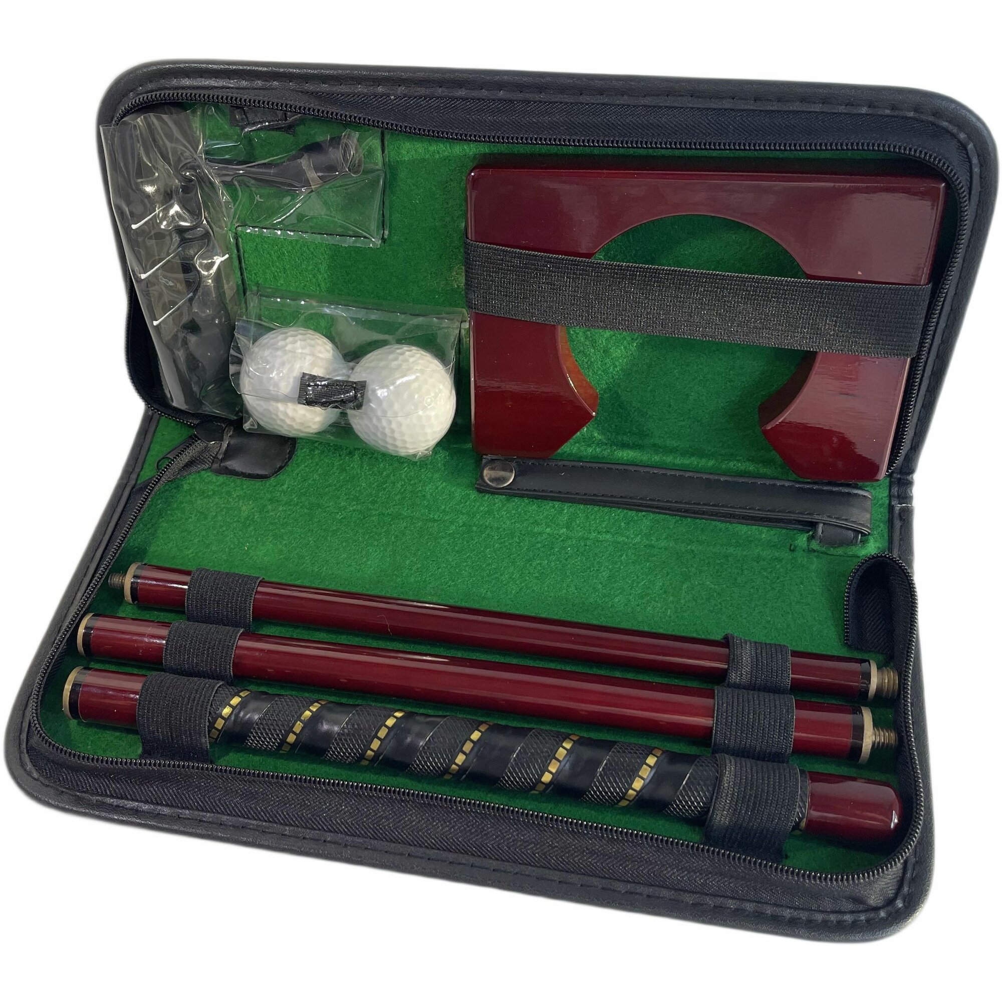 Набор для игры в гольф "Бархатный", клюшка, сумка и аксессуары, для взрослых и детей