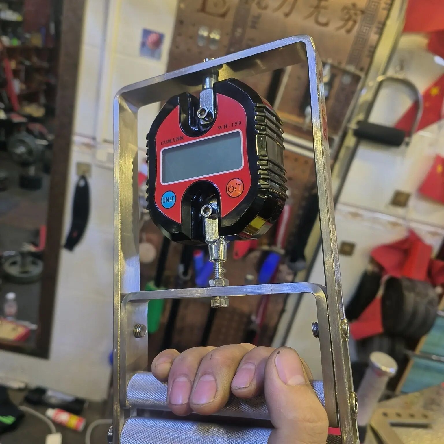 Ручной динамометр пиковая версия