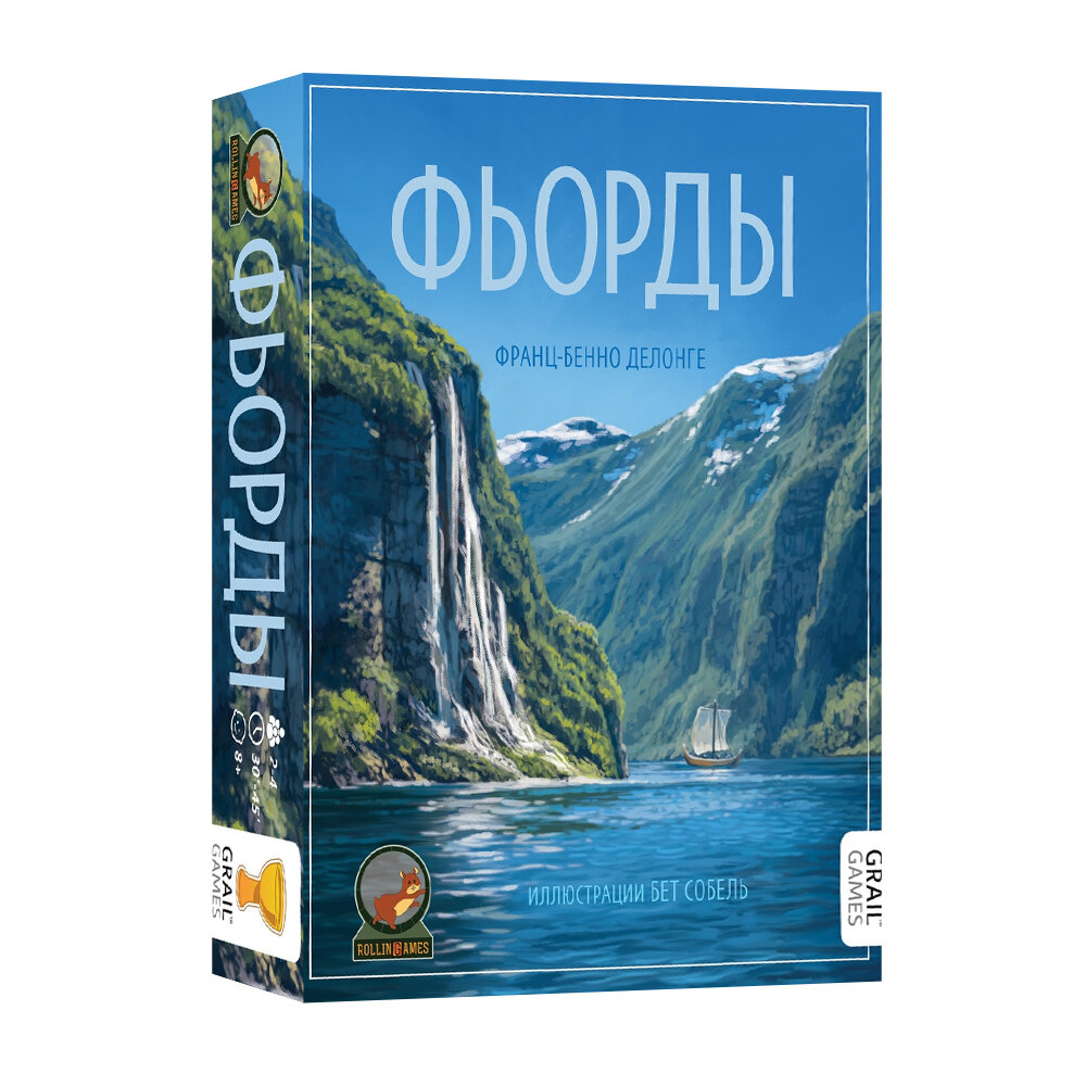Настольная игра RollinGames Фьорды. Делюкс (Fjords. Deluxe)