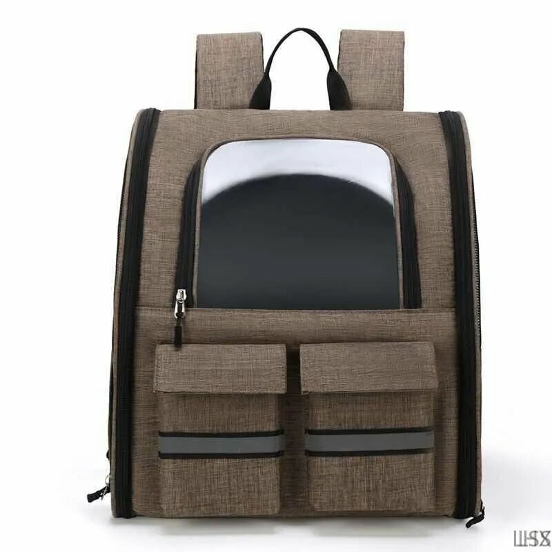 Сумка рюкзак переноска на колесах большая для животных кошек и собак