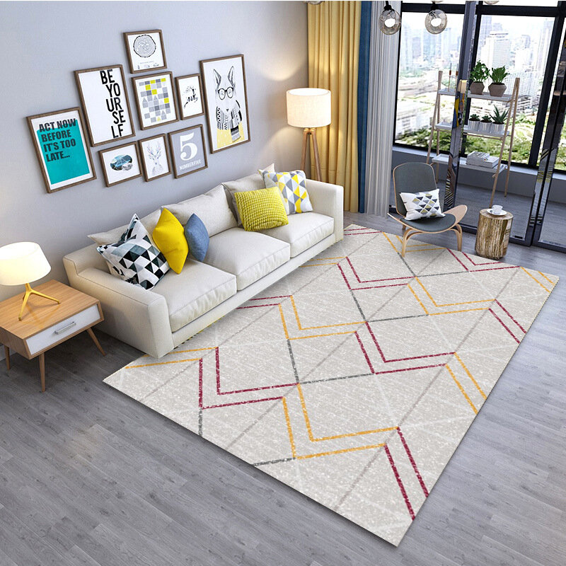 Скандинавский стиль ins, минималистичный ковер из марокканского бархата для гостиной, 160*230 см