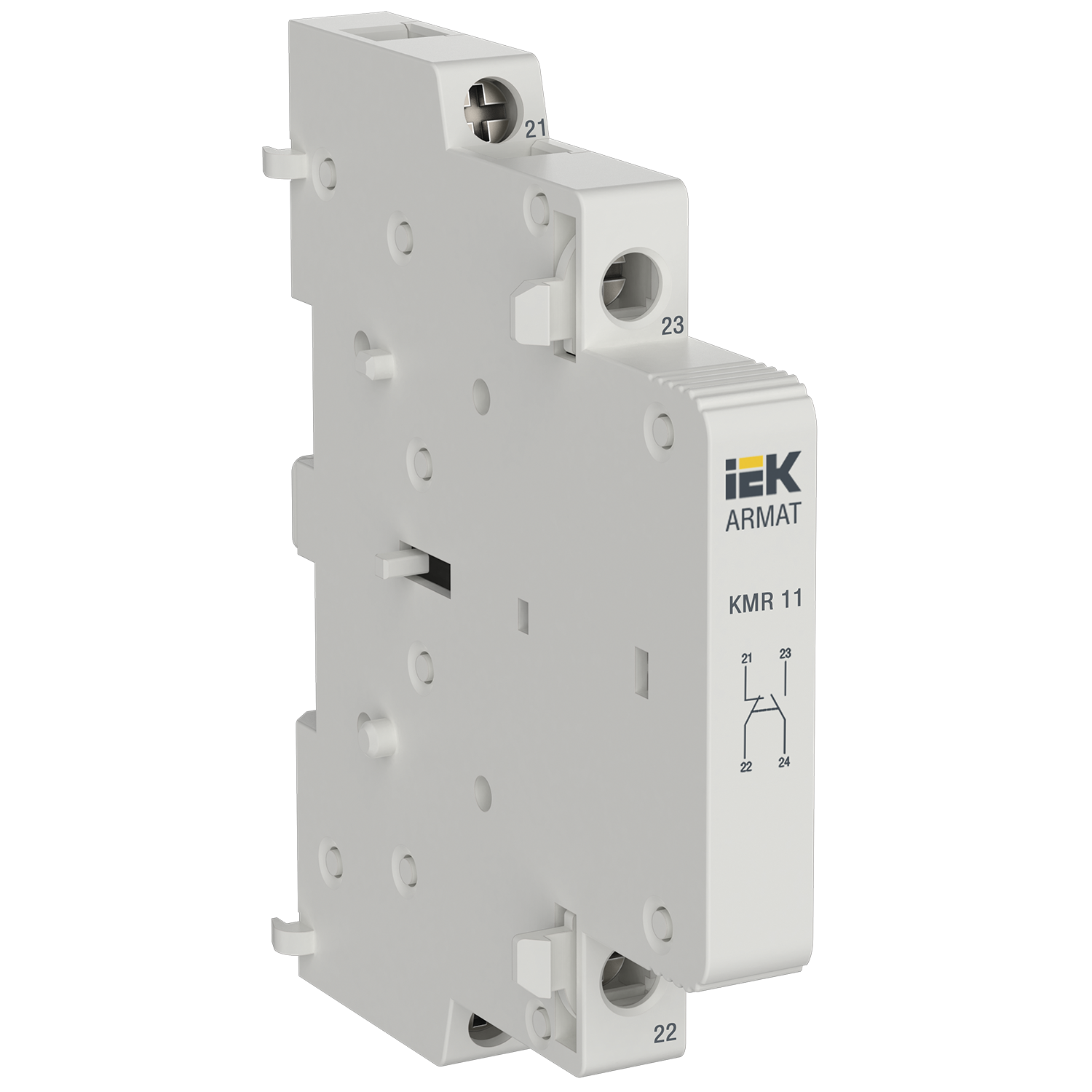 ARMAT Дополнительный контакт для KMR 1НО 1НЗ, IEK AR-AUX-SCR-11-240-415 (1 шт.)