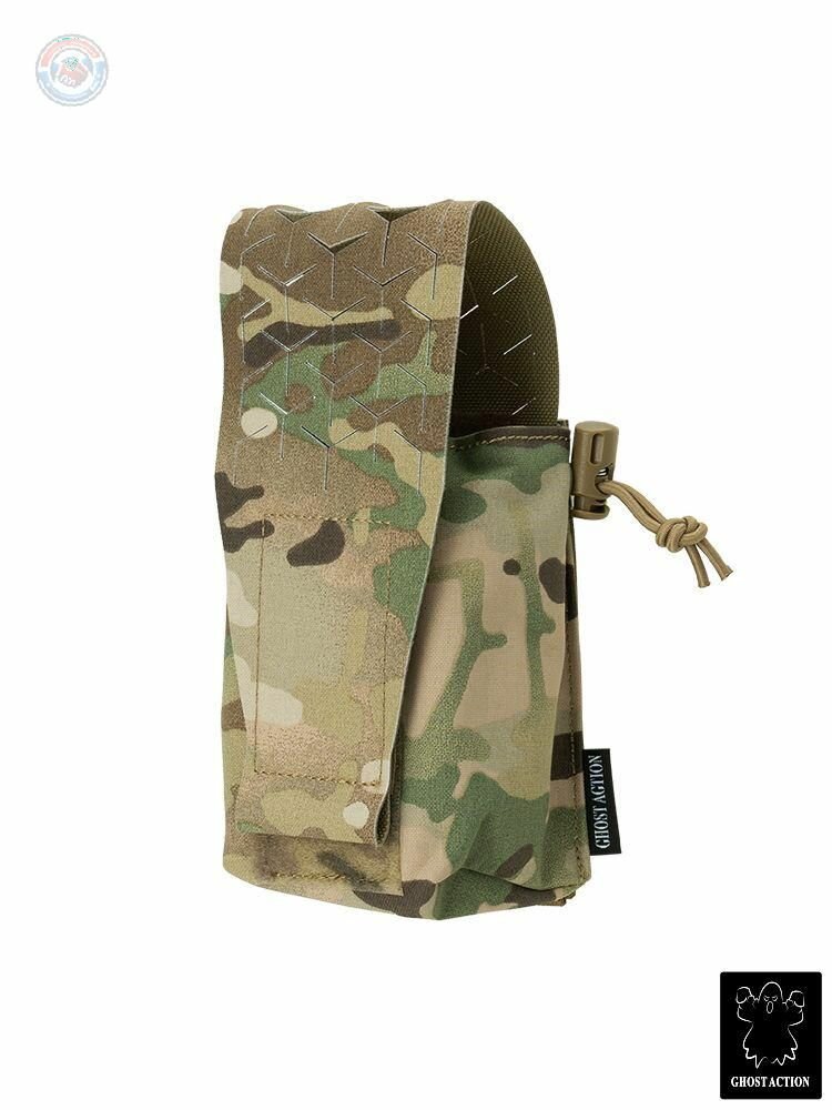 Тактическая сумка Ghost Action с системой MOLLE для радио и аксессуаров, универсальный органайзер для походов и активного отдыха