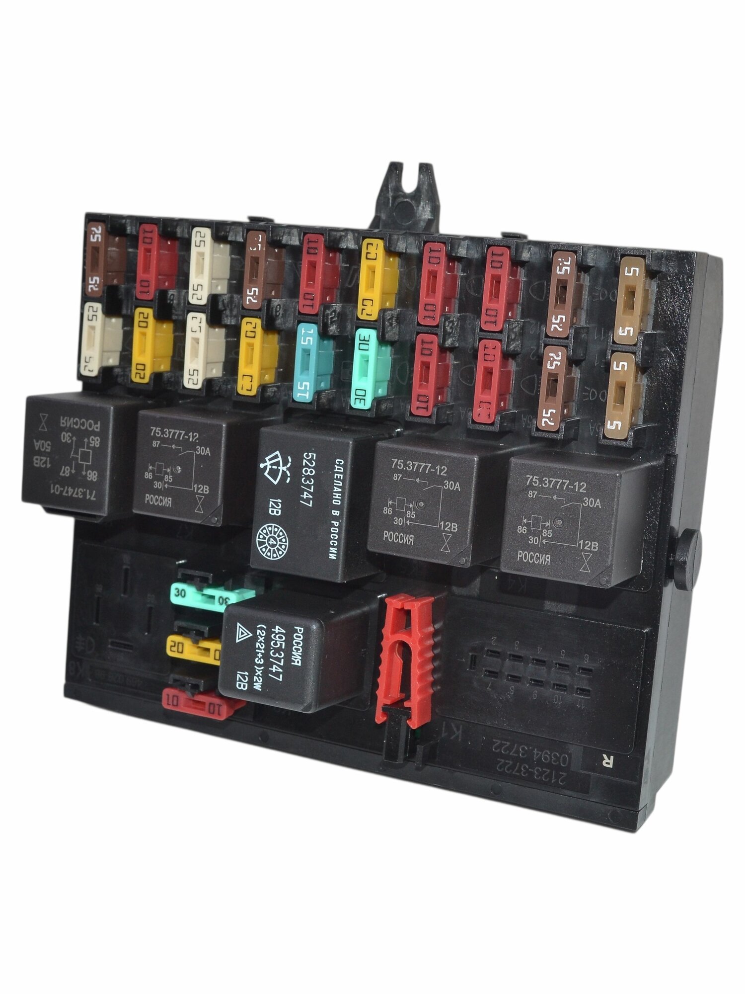 Блок реле и предохранителей (монтажный блок) для Шевроле Нива 2123 (2123-3722)