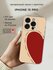 Чехол на Apple iPhone 15 Pro / Айфон 15 Про с принтом "amor heart 1 - 14 февраля...