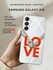 Чехол на Samsung Galaxy A16 / Самсунг А16 с принтом "Love holding hands - 14 фев...