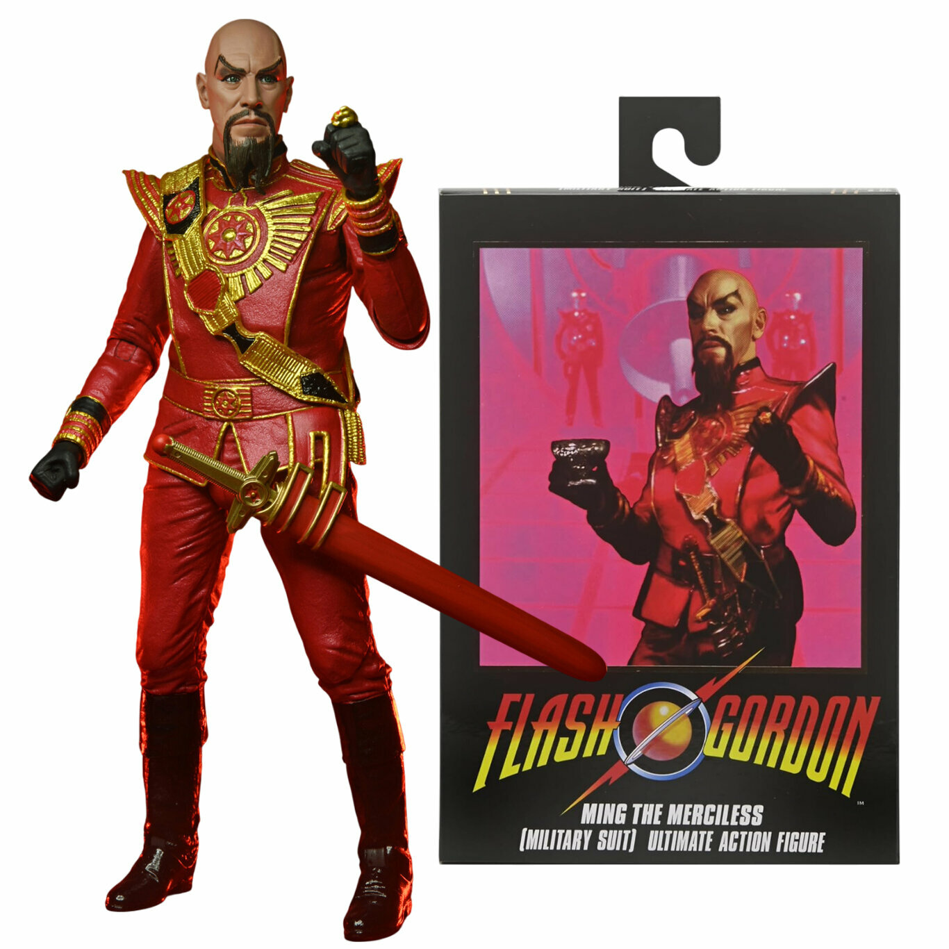 Фигурка коллекционная Минг Безжалостный "Флэш Гордон 1980" от Neca