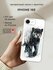 Чехол на Apple iPhone 16e/17e / Айфон 16е/17e с принтом "Пантера арт 3"