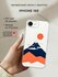 Чехол на Apple iPhone 16e/17e / Айфон 16е/17e с принтом "Кот-гора", прозрачный