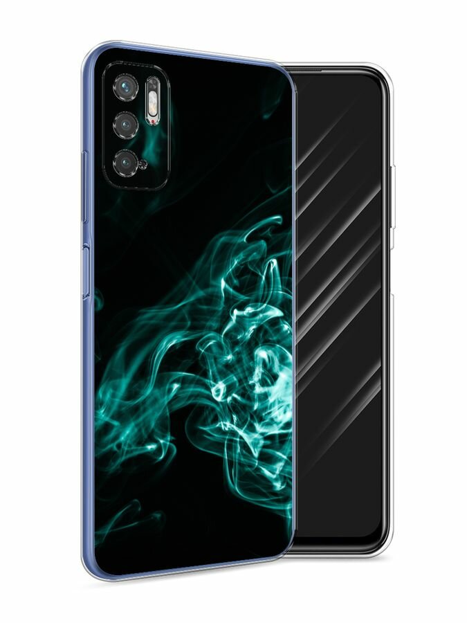 Чехол на Xiaomi Redmi Note 10T/10 5G/Poco M3 Pro / Сяоми Редми Нот 10Т/10 5G/Поко М3 Про с принтом Дым