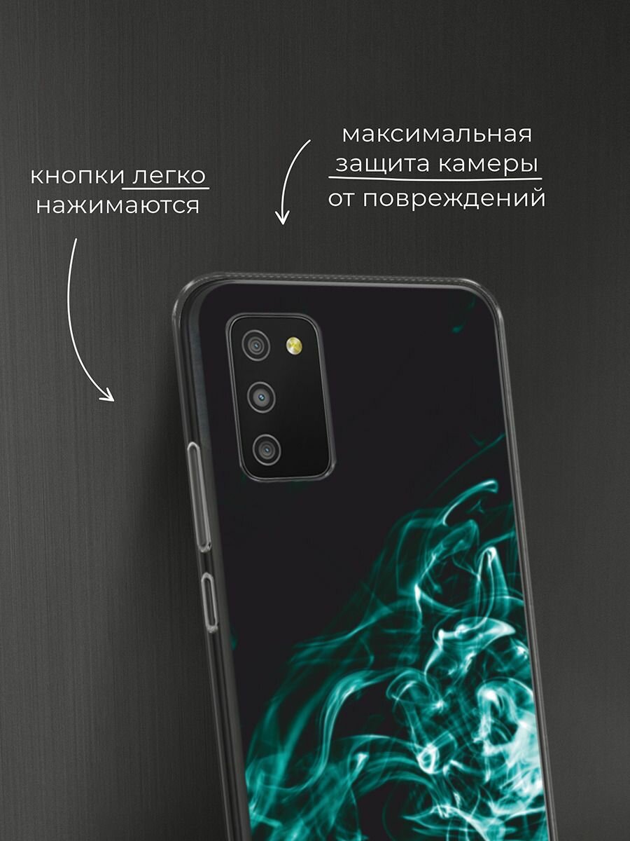 Чехол на Samsung Galaxy A02s / Самсунг Галакси A02s с принтом Дым — фото 1