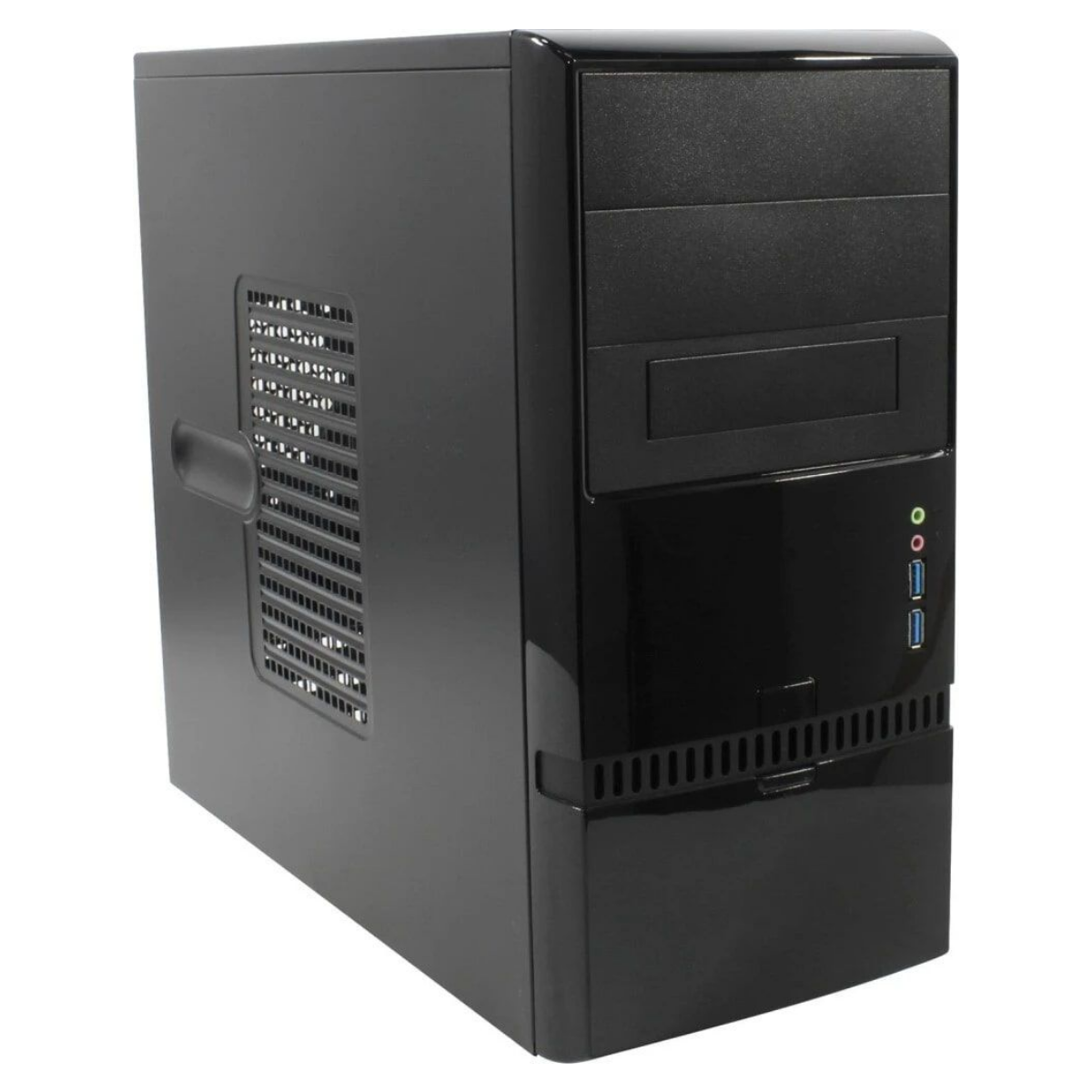 Корпус для компьютера InWin ENR022 6195072 Mini Tower mATX 400W PM-400ATX, черный