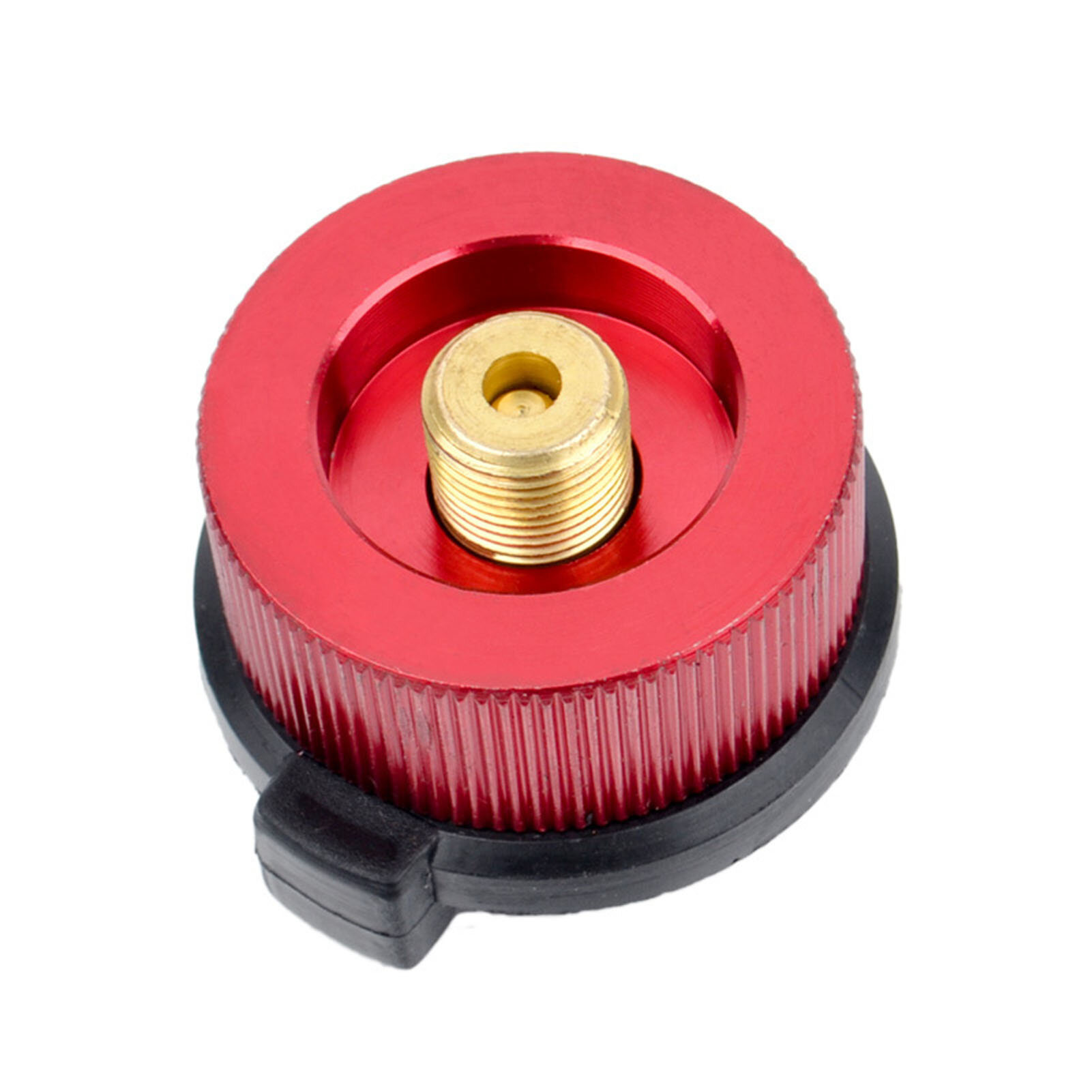 1PCS Адаптер для кемпингового плита Адаптер пропана Адаптер клапана Lindal Адаптер баллона Конвертер газового картриджа Красный Золотой Оранжевый Диаметр 38мм Высота 28мм Вес 60г Нейлон Медь Алюминиевый сплав