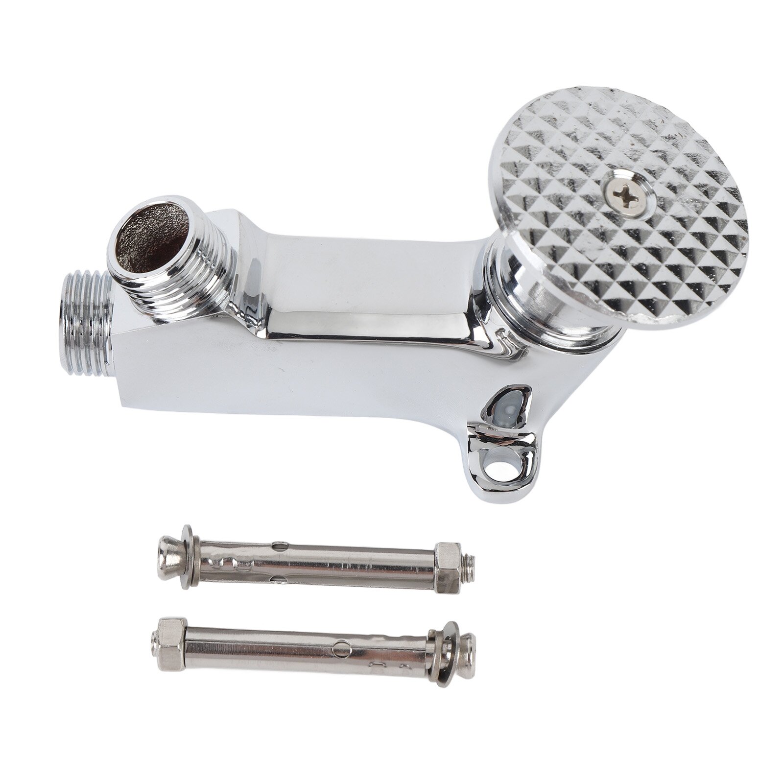 Ножной педальный клапан для бесконтактного крана для раковины, круглого смесителя для ванной комнаты.