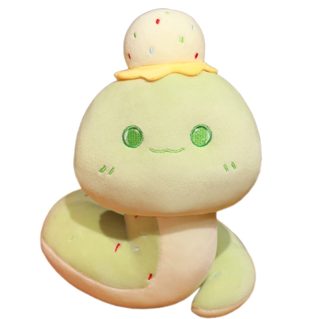 Игрушка змеи китайского новогоднего чучела для талисманов плюшевые животные 2025 года