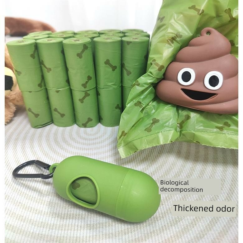 Биоразлагаемые пакеты для собачьих экскрементов, пакеты для уборки за собаками, пакеты для отходов домашних животных,