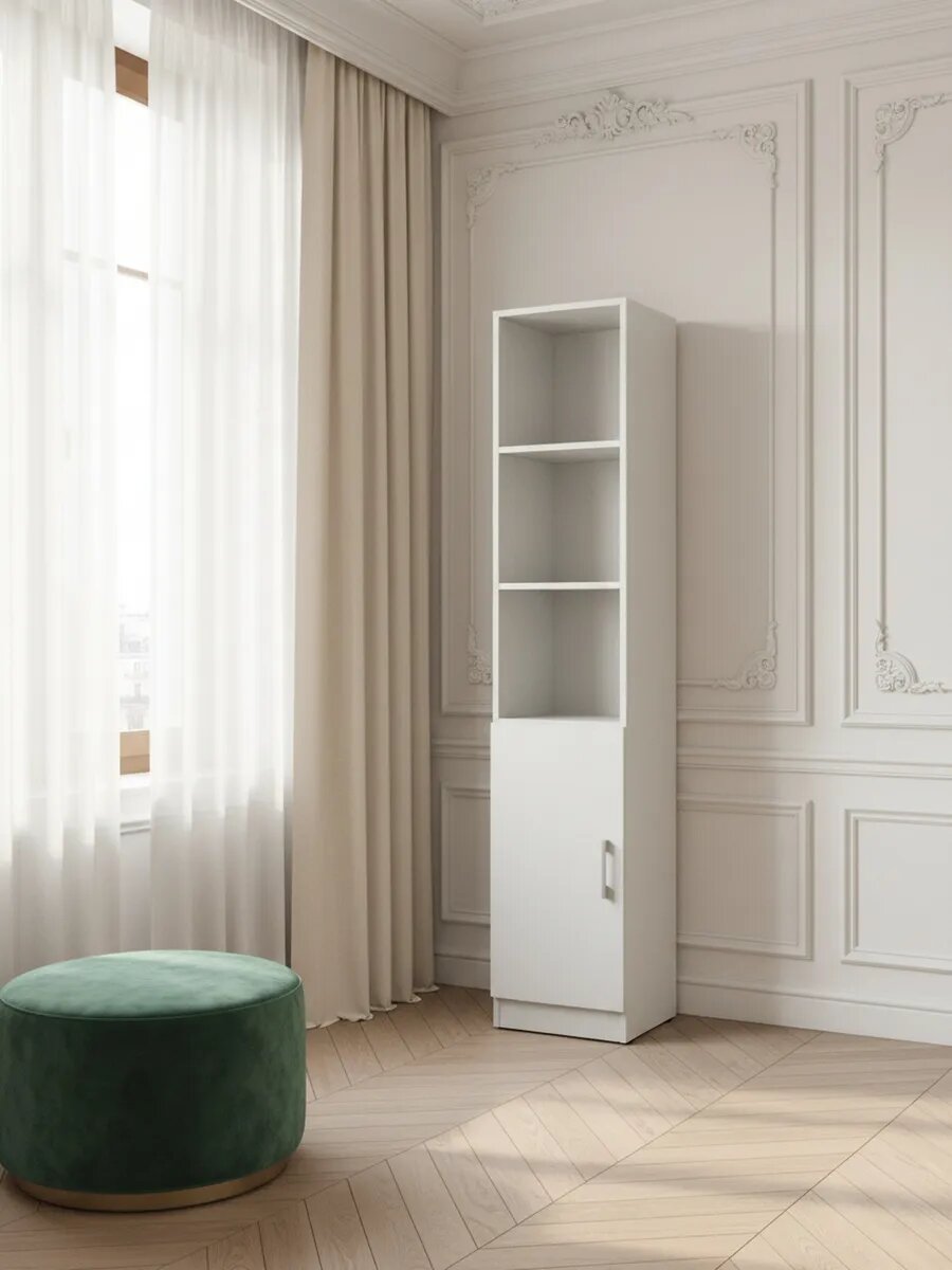 Для прихожую шкаф пенал FRESTER одежды в спальню с полками на балкон, от производителя