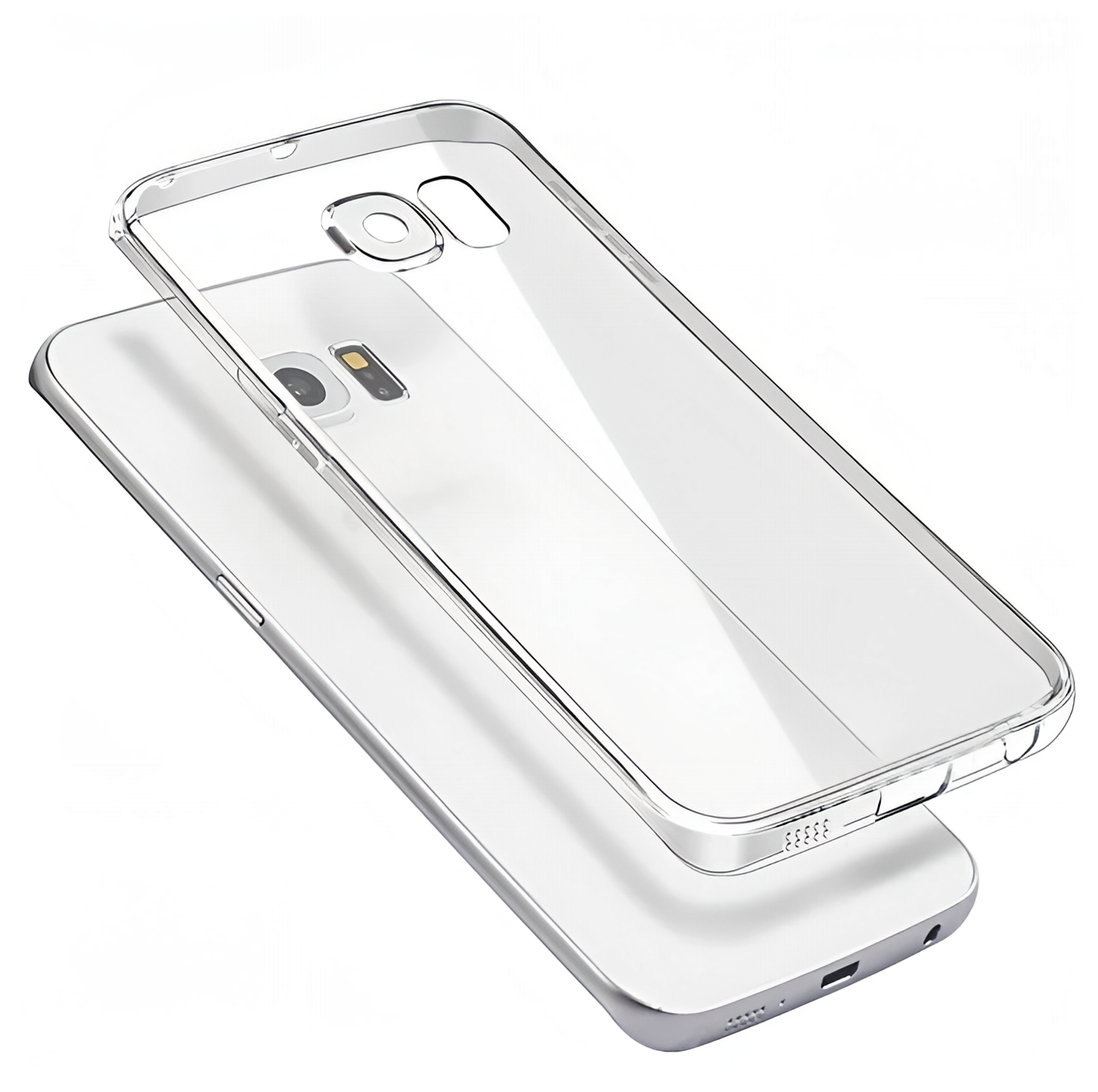 Чехол панель-накладка MyPads для Samsung Galaxy S6 ультра-тонкая полимерная из мягкого качественного силикона прозрачная