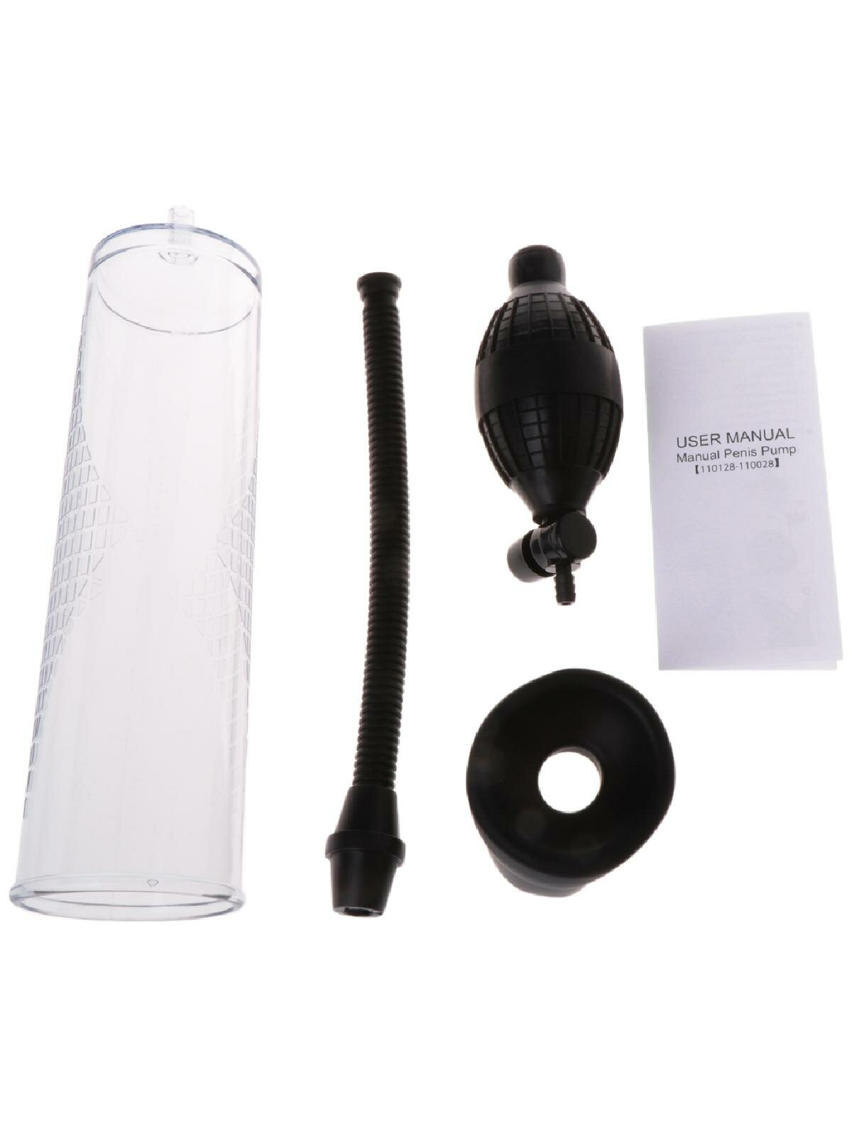 Насос для физической растяжки мастурбации базового типа с шариком отрицательного давления