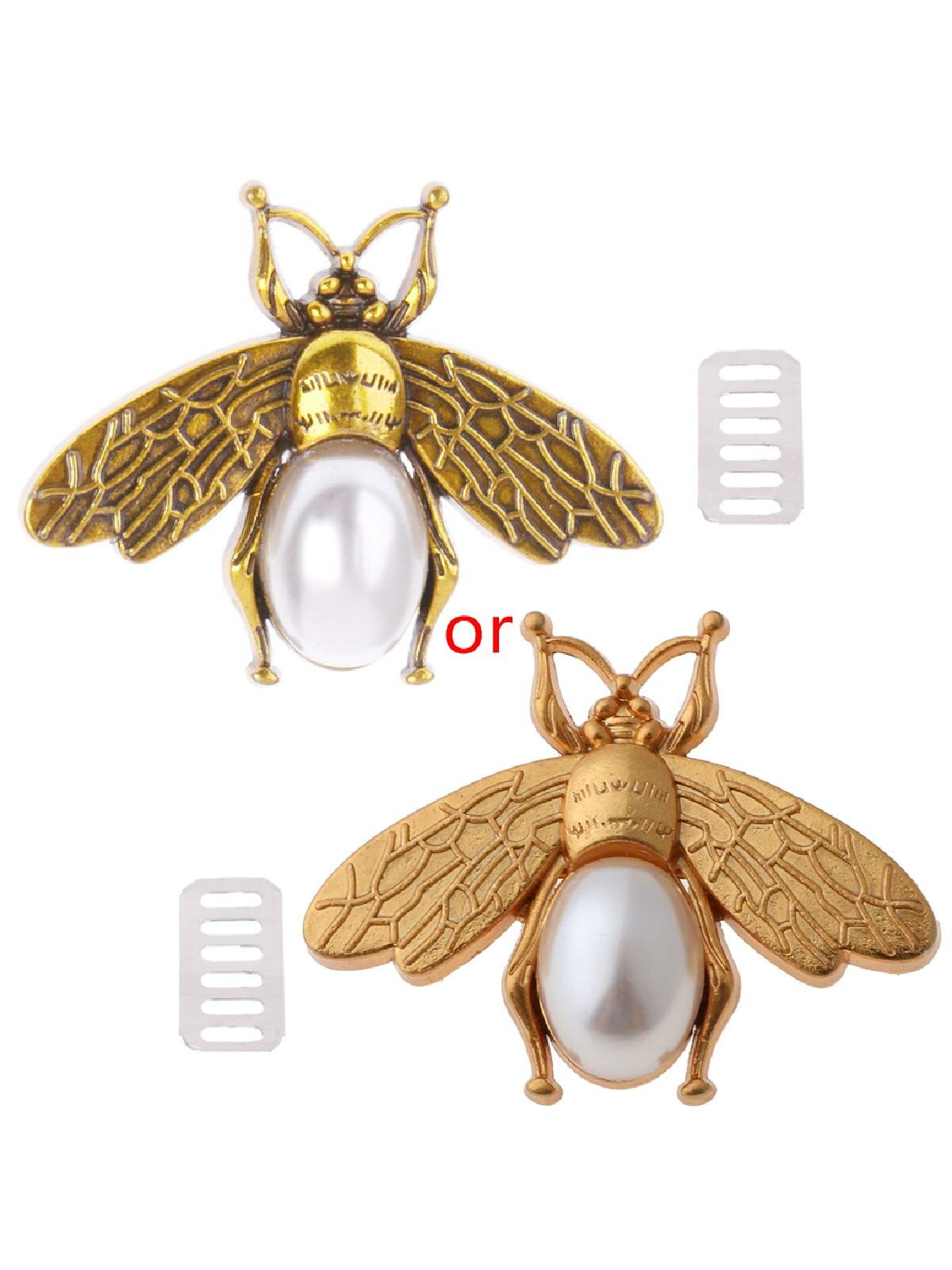 Багажная металлическая декоративная пряжка little bee