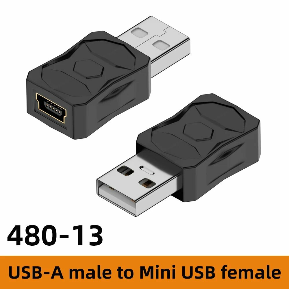 2 шт. USB-Micro USB Mini USB-адаптер-конвертер Usb «папа-мама» 480 Мбит/с, адаптируемый в различные преобразователи серии USB
