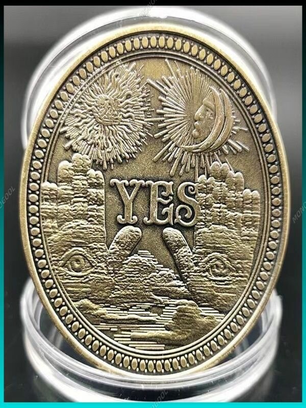 Эксклюзивная монета для решений да или нет