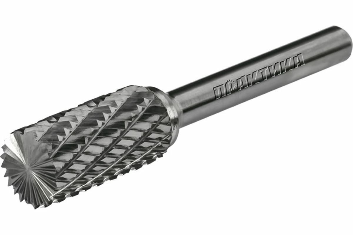 ПРАКТИКА 644-399твердосплавная фреза по металлу 12x25 мм, хвостовик 6 мм универсальная